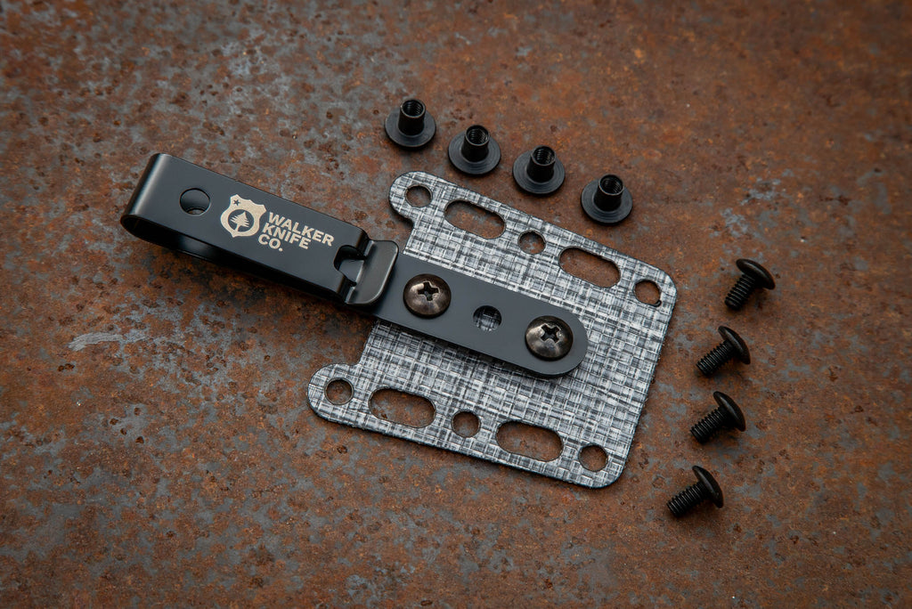 Ridge Clip - Ultra Light Belt Clip for Kydex Sheath